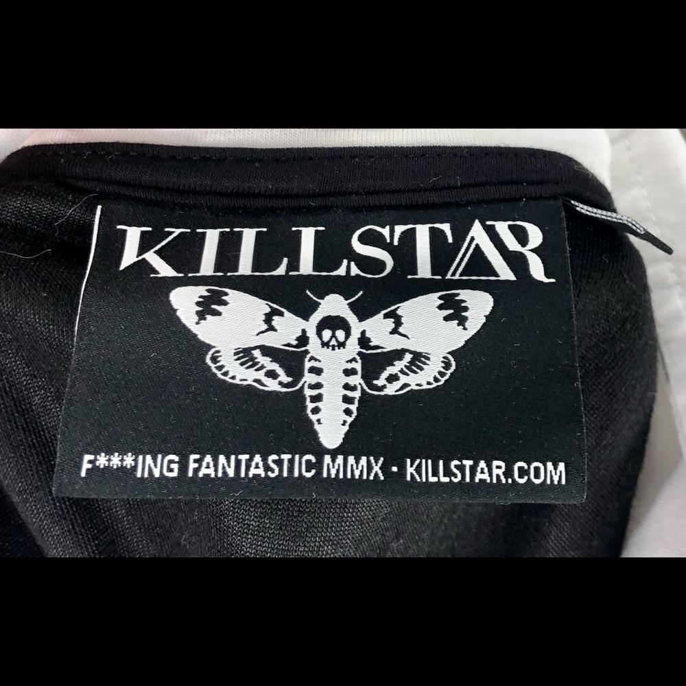 Rare!! Killstar Wednesday Addams Family Crushed Velve… - Gem